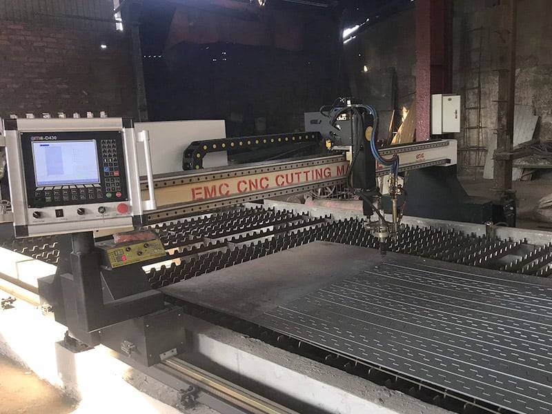 Lắp đặt 19 máy cắt plasma cnc trong tháng cuối năm 2020 - EMC